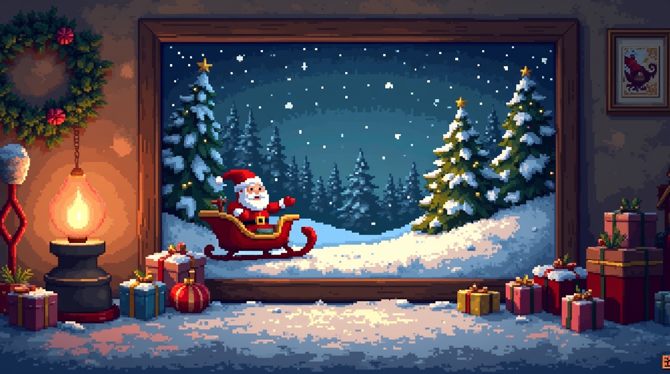 Pixel art de Noël facile : 5 techniques pour personnaliser vos créations